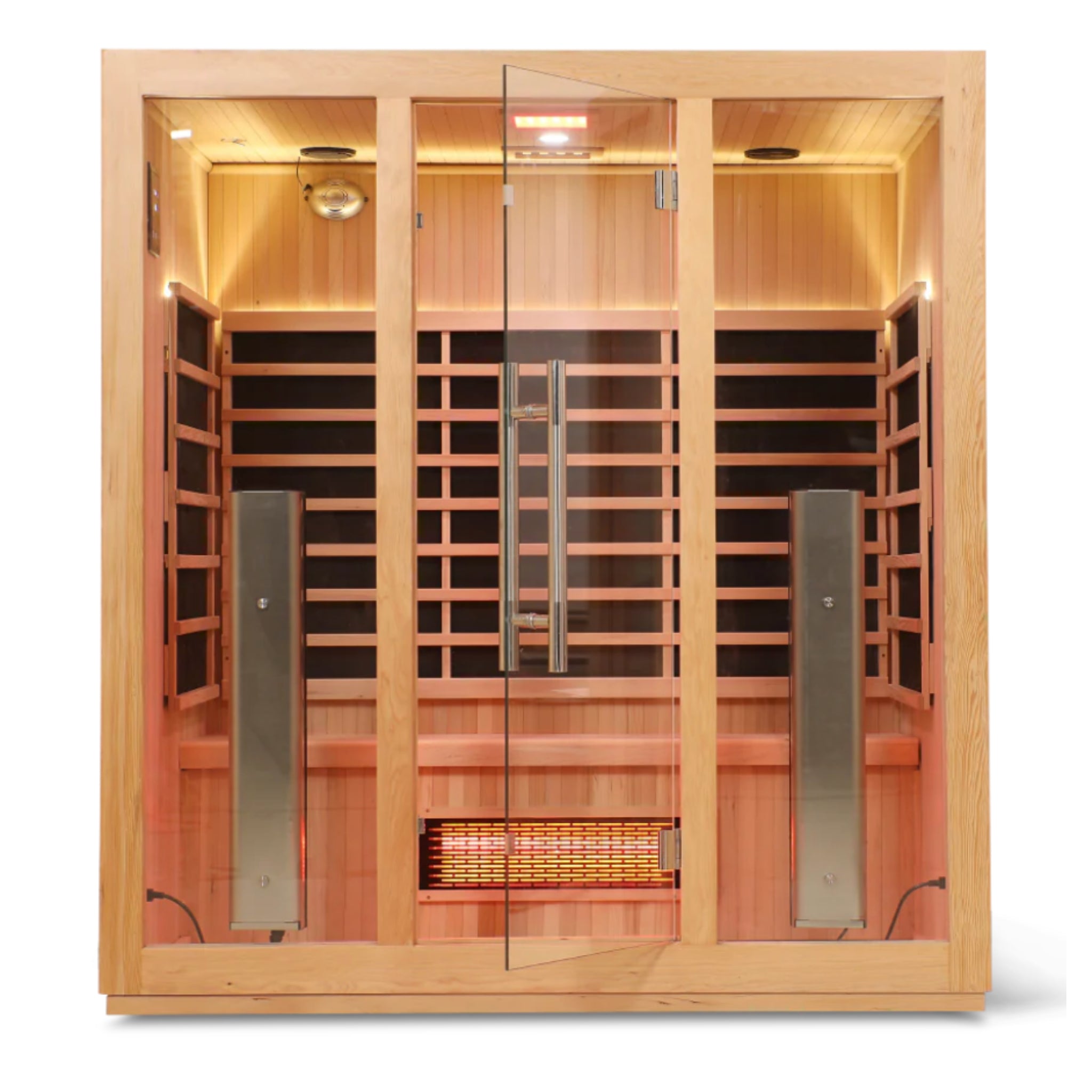 HealthSmart 4 Person Full Spectrum "Smart" WIFI Infrared Sauna - Gym ...