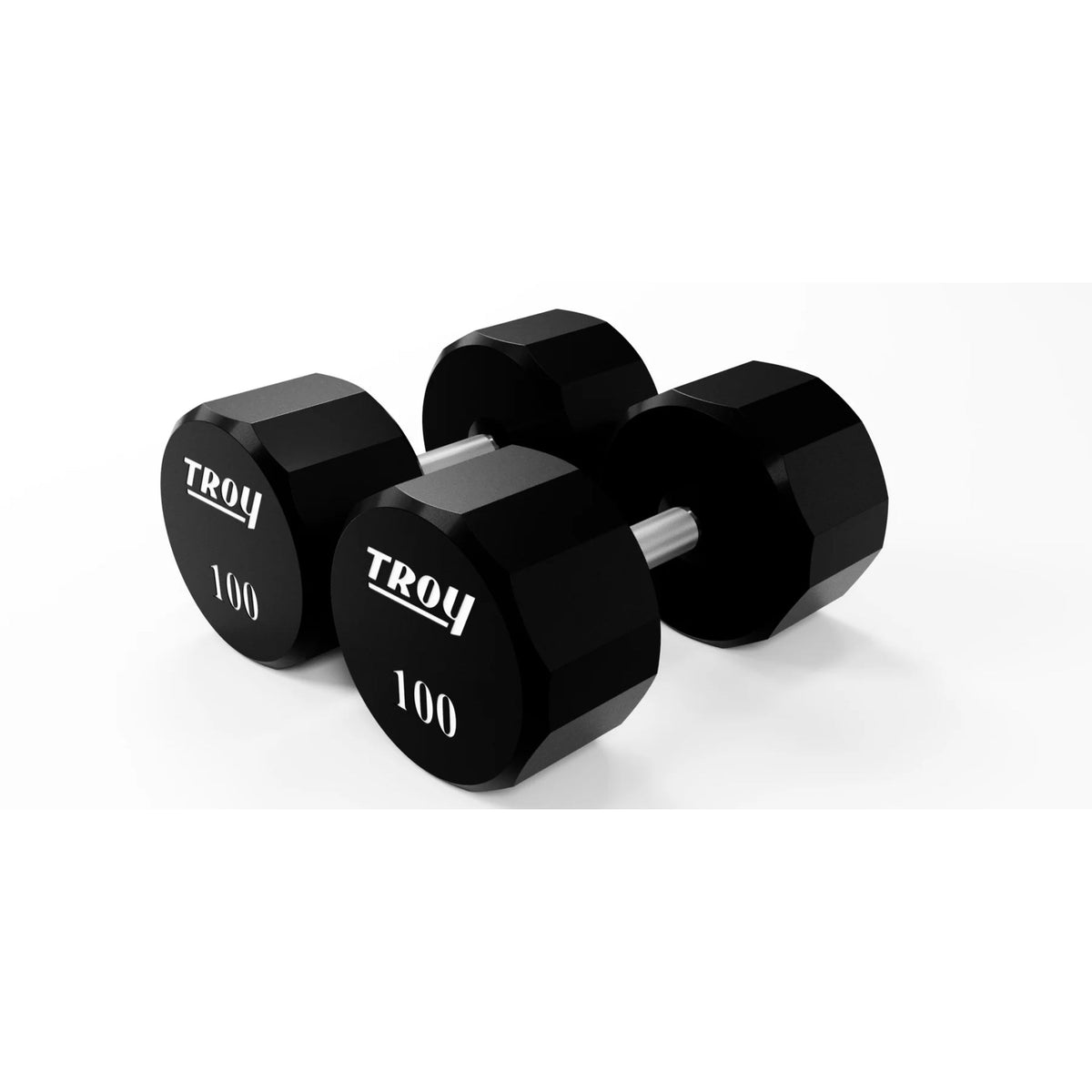 Troy 12-Sided Urethane Dumbbells (Sets) - Gym Emotion